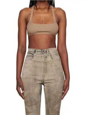 Rick Owens Square Neck Vest - Taupe