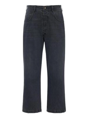 MAISON MARGIELA Straight-leg Cropped Jeans - Black