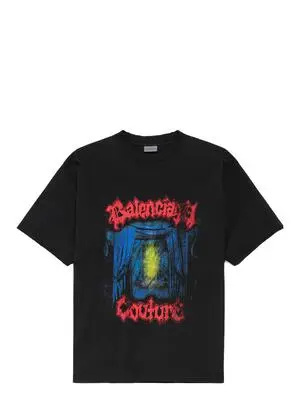 Balenciaga Salon De Couture T-shirt - Black