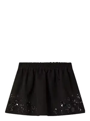 GOLDEN GOOSE Golden Goose Deluxe Brand Embellished Floral Sequin Mini Skirt