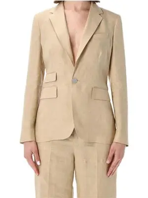 Ralph Lauren Parker Single-breasted Blazer - Light Brown