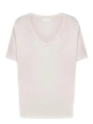 DONDUP Dondup V-Neck T-Shirt With Short Sleeves