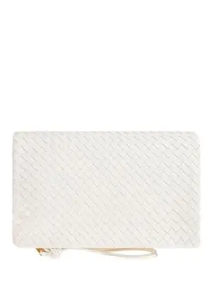 BOTTEGA VENETA Bottega Veneta Intrecciato Nappa Leather Giornale Clutch