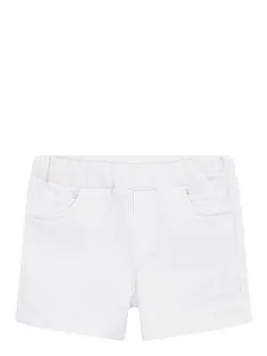 Balmain Elasticated Waist Shorts With Pockets - White