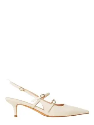 TWINSET Slingback Strappy Heeled Pumps - Lily Color