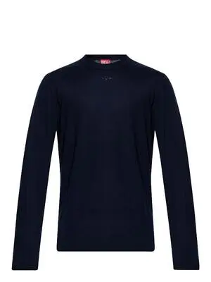 DIESEL® K-valiam Long-sleeved T-shirt - Navy