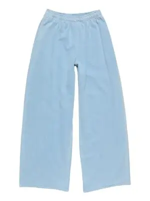 Acne Studios Washed Sweatpants With Logo Detail - Dirty Blue