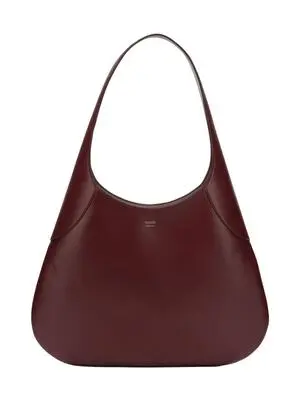 Khaite Joan Hobo Large Shoulder Bag - Bordeaux