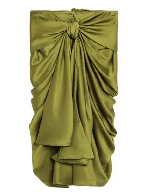 Chloé Knotted Mini Skirt - Green