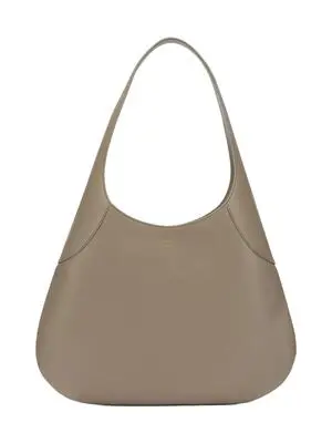 Khaite Joan Hobo Large Shoulder Bag Beige