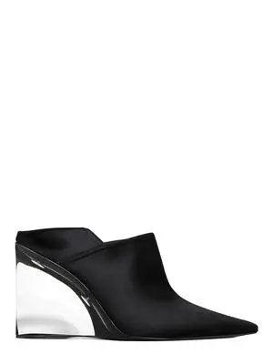 Alaïa Wedge Heeled Mules - Black