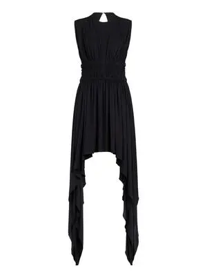 Alaïa Midi Deesse Noir Dress - Black