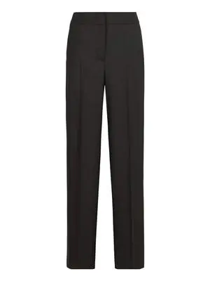 Peserico Straight-cut Tailored Trousers - Black