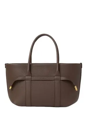 Loro Piana Ghiera Shopper Small Handbag - Brown