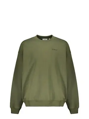 Off-White Arrow Logo Sweatshirt - Green