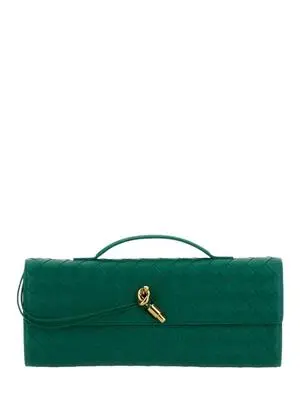 Bottega Veneta Andiamo Clutch - Green