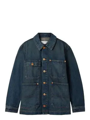 SLVRLAKE Worker Denim Jacket - Dark Blue