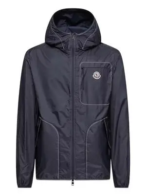 MONCLER Moncler Terche Hooded Windbreaker With Logo Patch