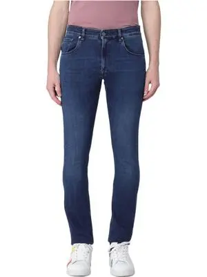 PT TORINO Belt Loops Jeans - Blue