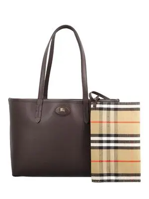 Burberry Burberry Checked Reversible Tote Bag No