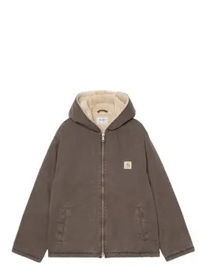 Carhartt Work In Progress Hooded Jacket - Brown