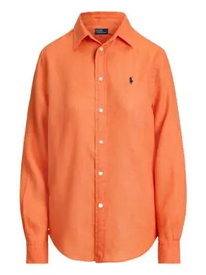 Polo Ralph Lauren Polo Ralph Lauren Embroidered Logo Shirt Orange