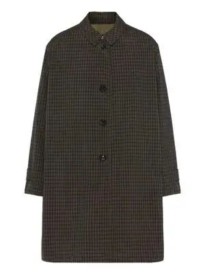 MAISON MARGIELA Maison Margiela Checked Single-Breasted Coat