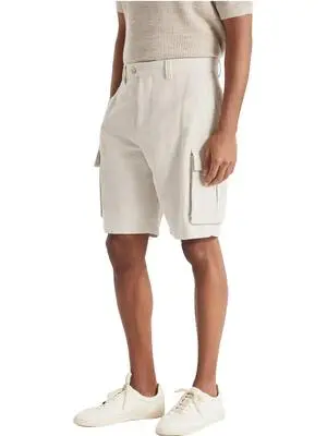 Brunello Cucinelli Cargo Shorts - Cold Beige