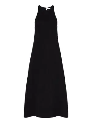 BLAZÉ MILANO Skyros Pleated Midi Dress - Black