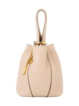 Chloé Small Spin Logo Bag - Cement Powder