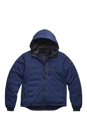 Canada Goose Lodge Hooded Down Jacket - Blue