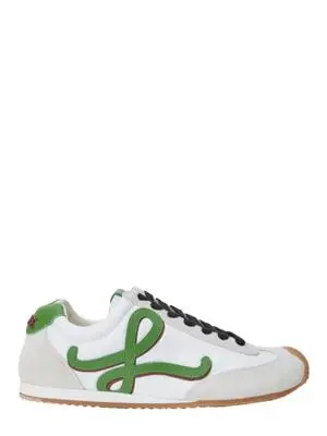 Loewe Loewe Ballet Runner 2.0 Sneakers White/grass Green/dark Orange