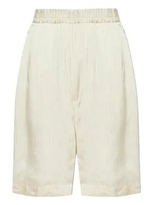Dsquared2 Pinstriped Bermuda Shorts - Cream