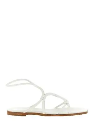 GIANVITO ROSSI Gianvito Rossi Nappa Ankle-Strap Sandals