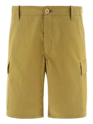 Kenzo Knee-length Cargo Shorts - Green