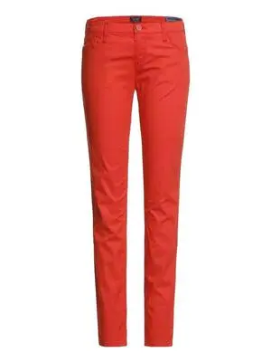 Emporio Armani Slim Fit Belt Loop Jeans - Red