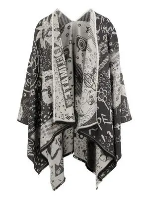 VIVIENNE WESTWOOD Let It Rock' Poncho - Black