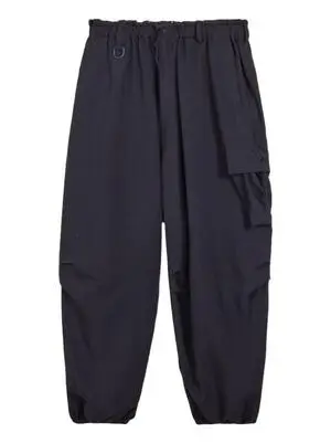 Y3 Sport Uniform Wide Cargo Trousers - Black