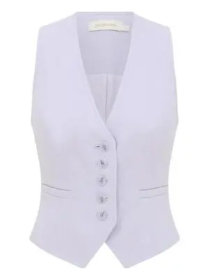 Zimmermann Luna Waistcoat - Lilac