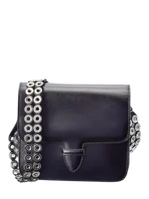 Alaïa Metal Shoulder Bag - Black