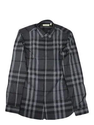 Burberry Plaid Shirt - Black