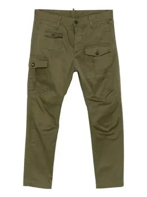 Dsquared2 Slim Fit Cargo Trousers - Green
