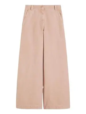 Max Mara Carpenter Wide-leg Trousers - Pink