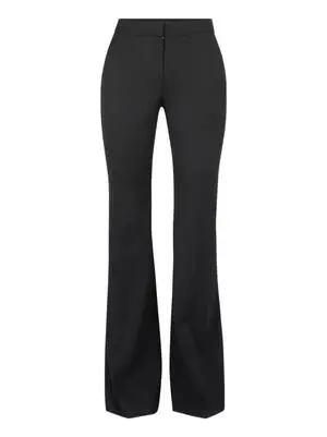 Nina Ricci Bow-detail Flared Trousers - Black