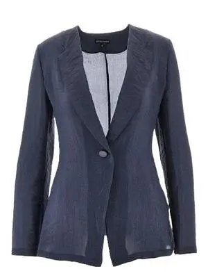 Emporio Armani Single-breasted Jacket - Black
