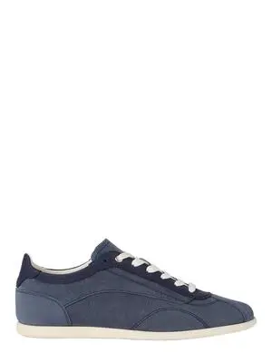 Brunello Cucinelli Panelled Low-top Sneakers - Denim