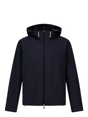 Herno Zip-up Hooded Jacket - Blue