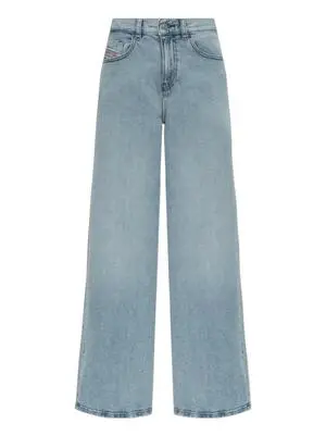 DIESEL® 1978 D-akemi Wide Leg Jeans - Blue