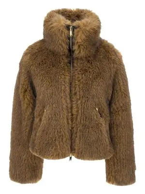Moose Knuckles Moose Knuckles Faux Fur Zip Jacket No