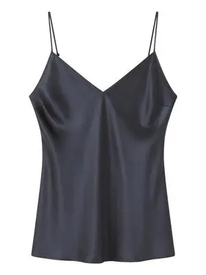 JOSEPH Clea V-neck Camisole - Indigo